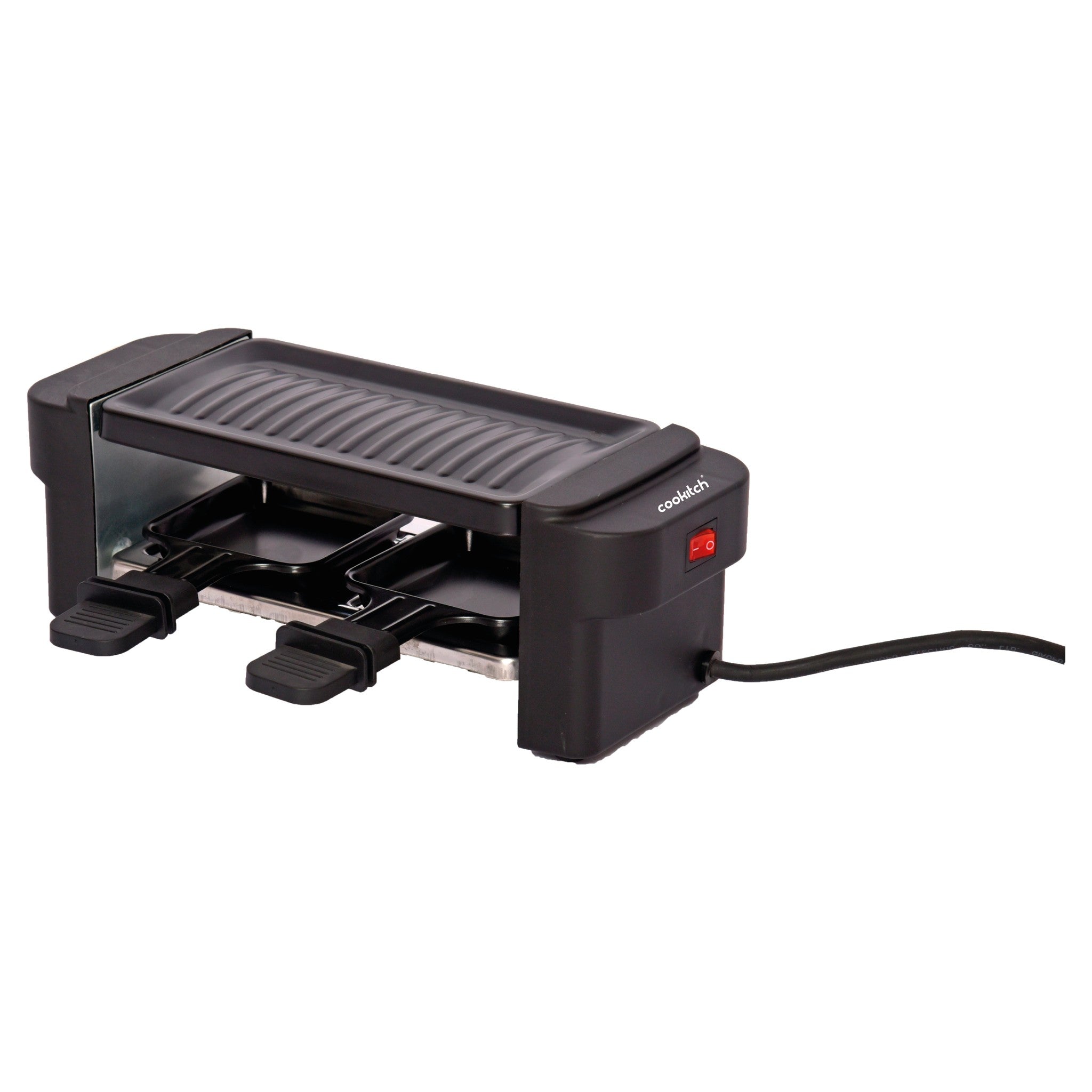 Raclette Retangular 2 Pessoas 400W COOKITCH – TOPBRANDS